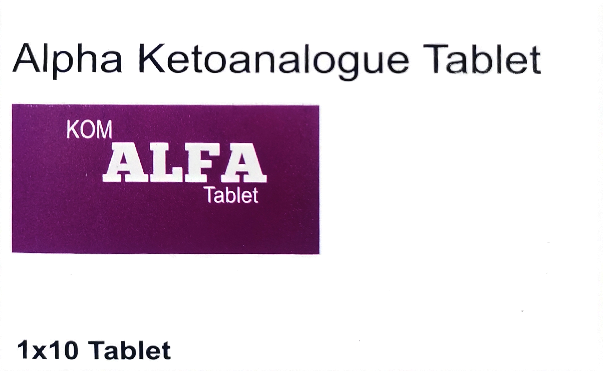 Alfa Tablets – MoPharma